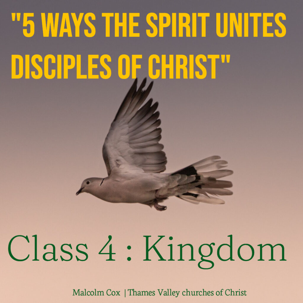 “Five Ways The Holy Spirit Unites Disciples of Christ” | Class 4 ...