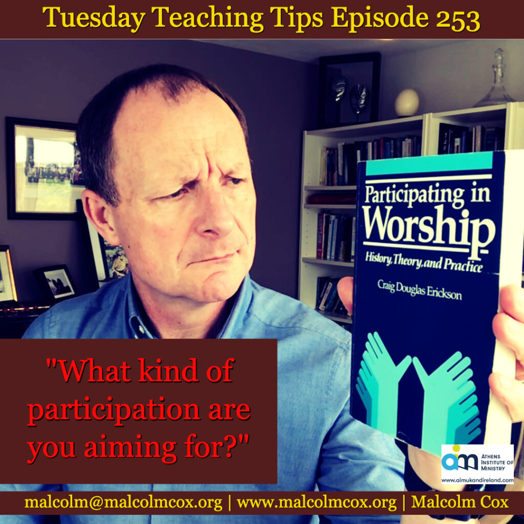 12th April 2022 – Malcolm Cox