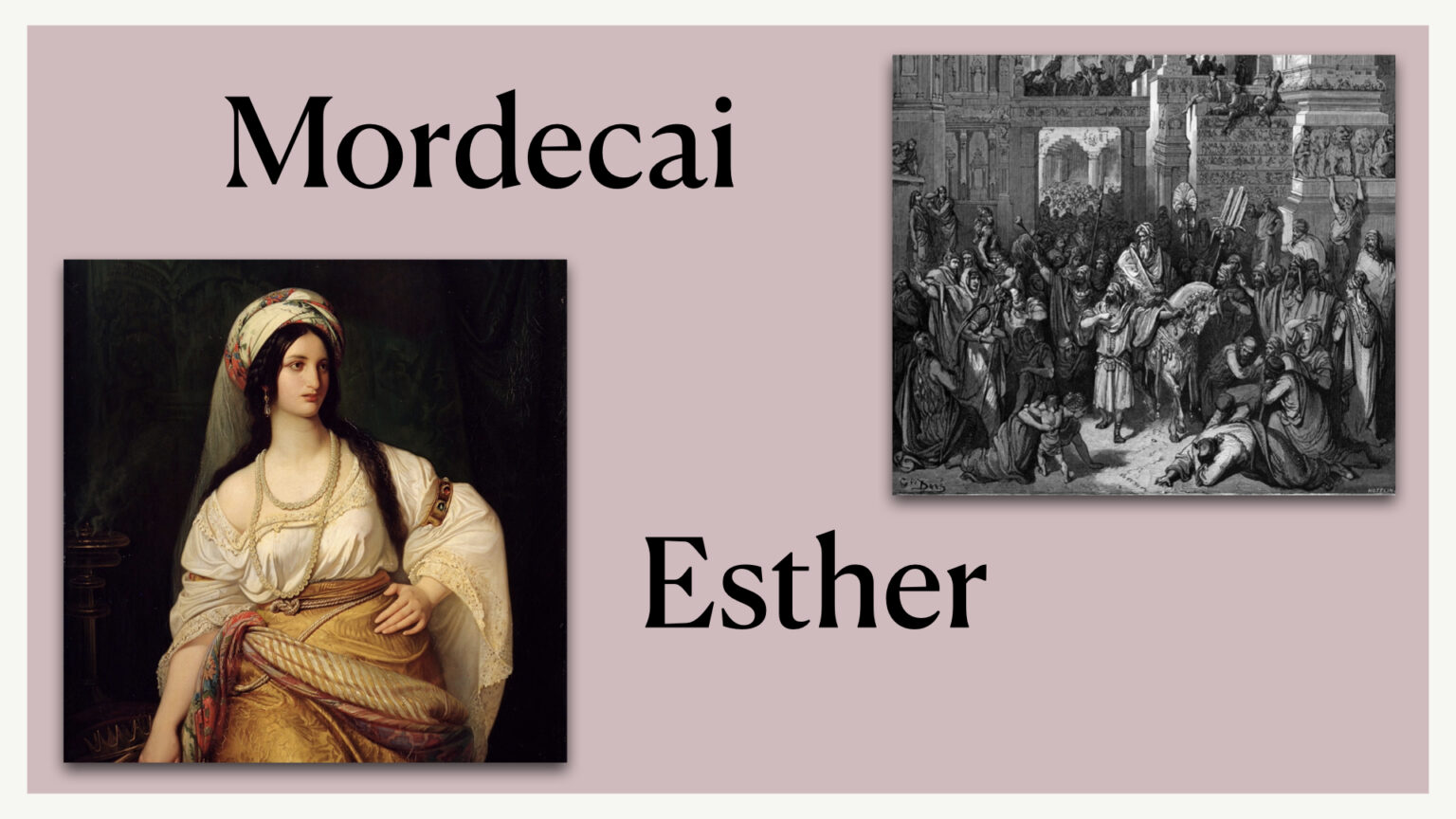Men and Women in Christ | Esther and Mordecai | Malcolm Cox – Malcolm Cox